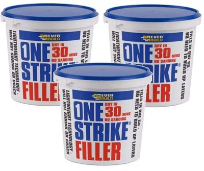 Everbuild One Strike Multi-Purpose Ready To Use Filler, White, 450 ml ...