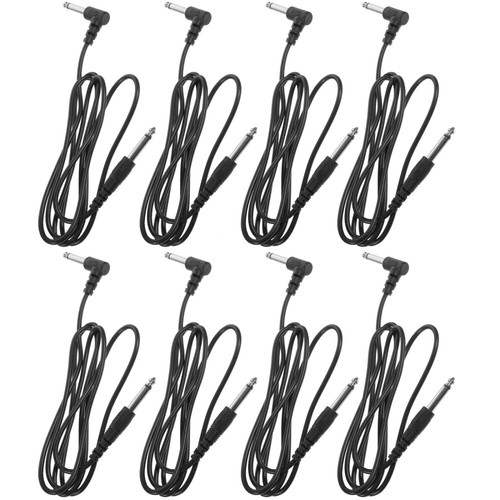 8 Pcs Guitar Cable Patch Cables for Pedals Electric Connection Cord ...