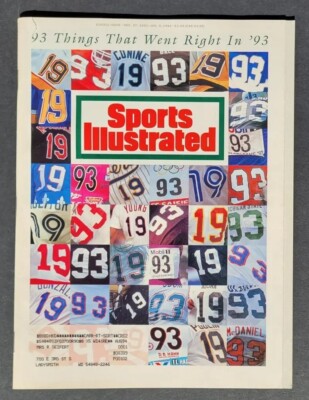 1993 Sports Illustrated Florida State NEBRASKA Michael JORDAN Willie ...