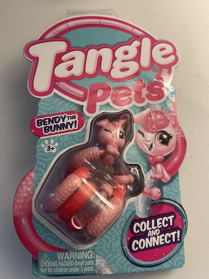 TANGLE PETS - Bendy The Bunny - Fidget Sensory Twist Toy [Brand New ...
