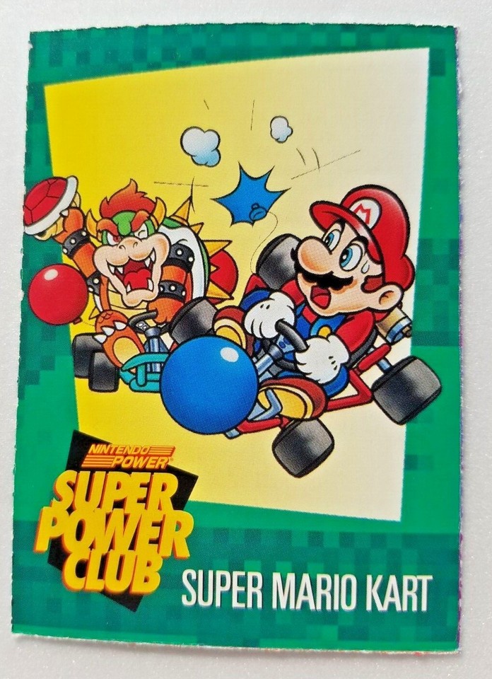 Nintendo Power - Super Power Club Cards - You Pick (from drop-down ...