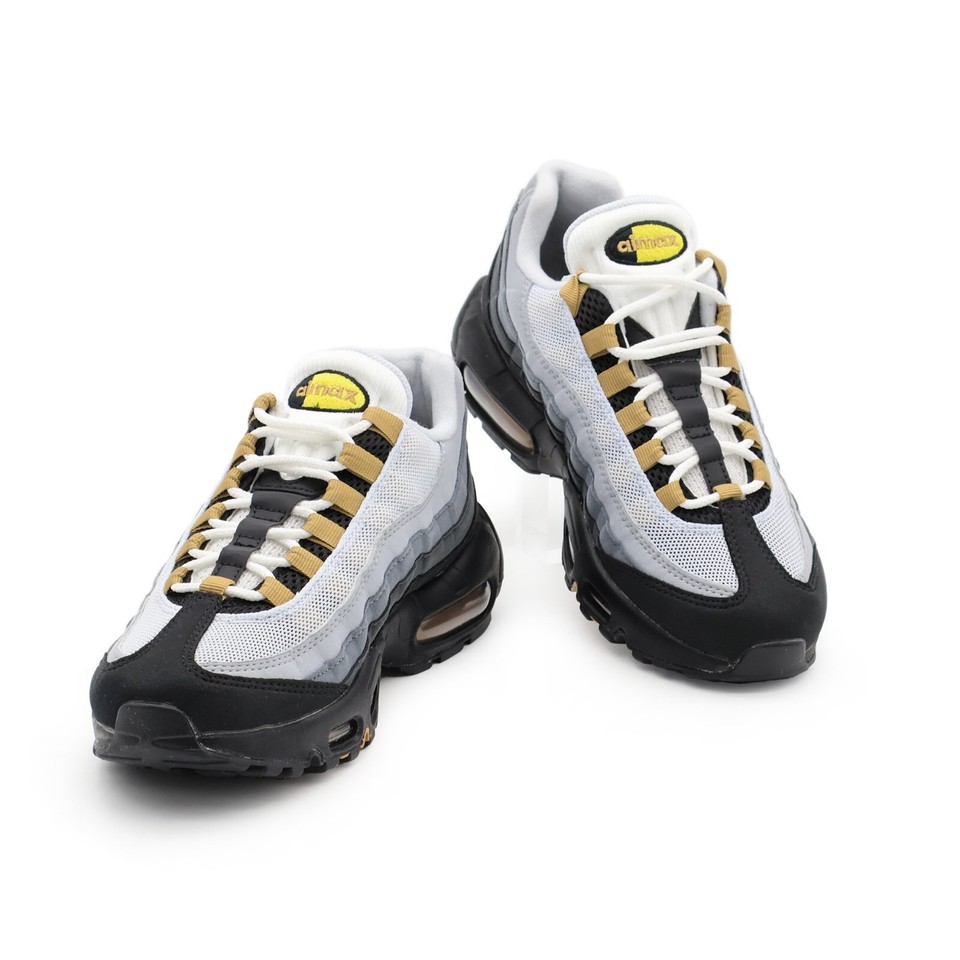 DX4236-100 Nike Air Max 95 Icons White Yellow Strike Wolf Gray Cool ...