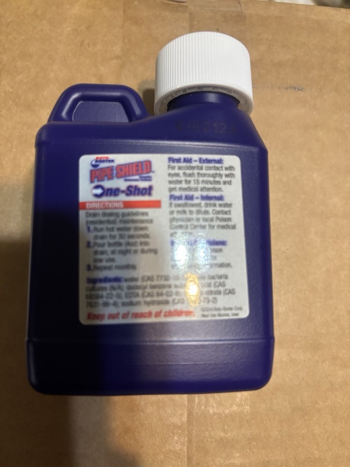 Roto Rooter Pipe Shield One Shot 4 Oz | eBay