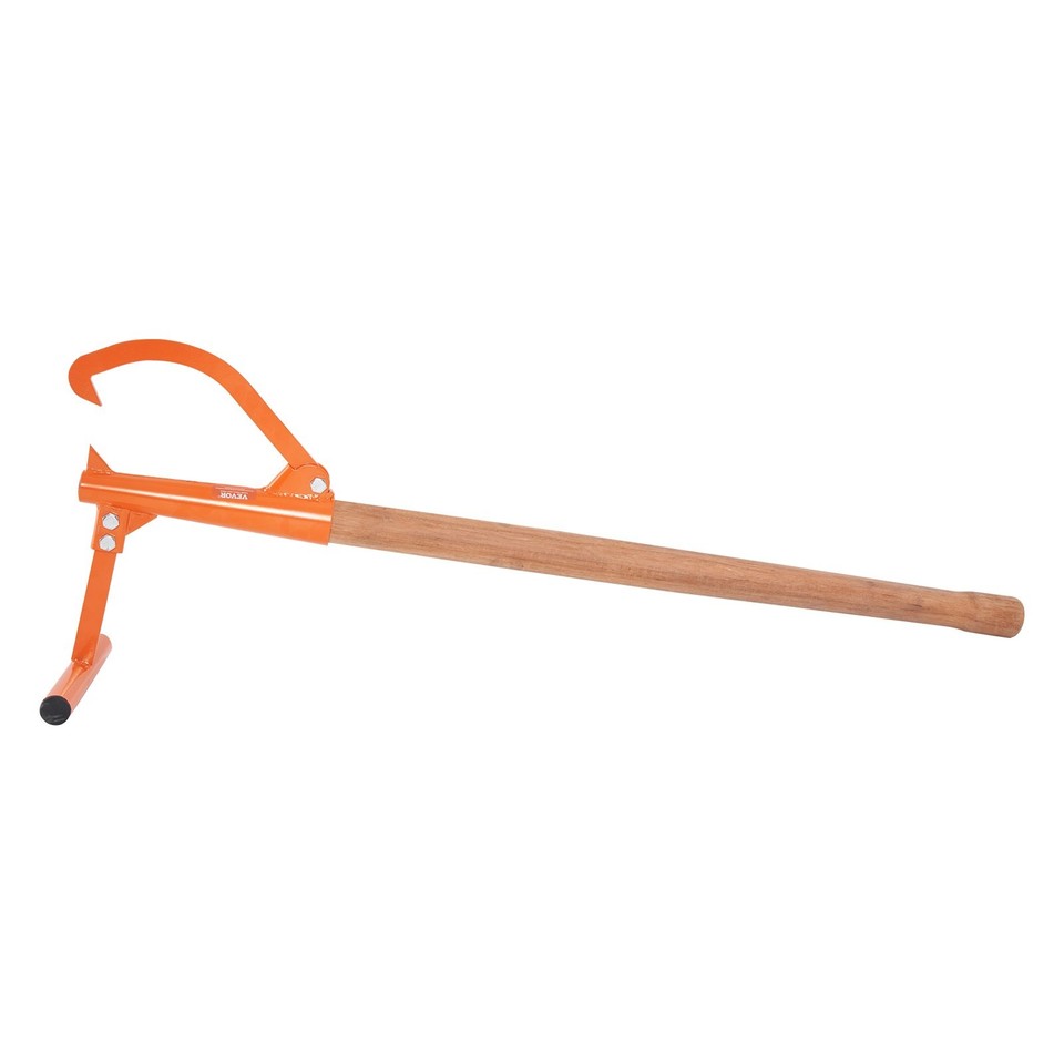VEVOR Timberjack 46.5 in Heavy Duty Log Lifter Wooden Handle Log Roller ...