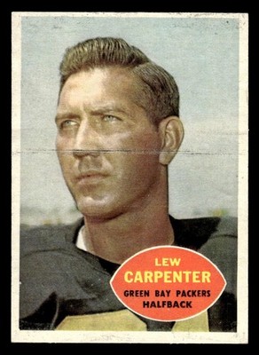 1960 TOPPS LEW CARPENTER 53 VG FOOTBALL GREEN BAY PACKERS | eBay