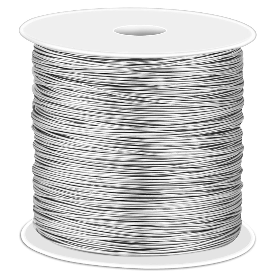 Cridoz 24 Gauge Stainless Steel Wire for Jewelry Making, Bailing and ...