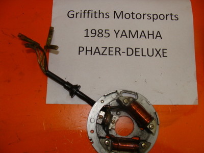 85 86 87 88 84 YAMAHA PHAZER DELUXE OEM STATOR GEN GENERATOR PICK UP ...