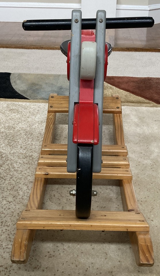 2008 KidKraft Model 10011 Wooden Harley Davidson Kid Rocker Rocking ...