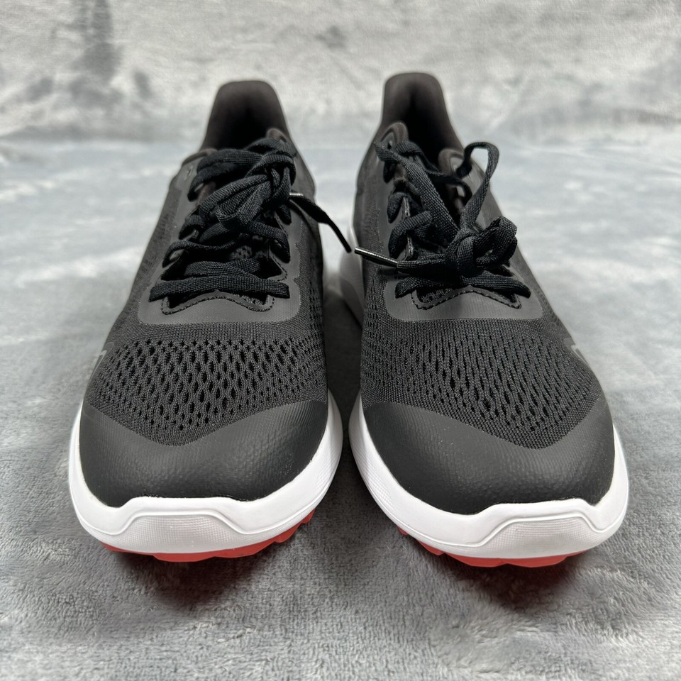 FootJoy FJ Flex Spikeless Golf Shoes Black White Red Men's No Lid on ...