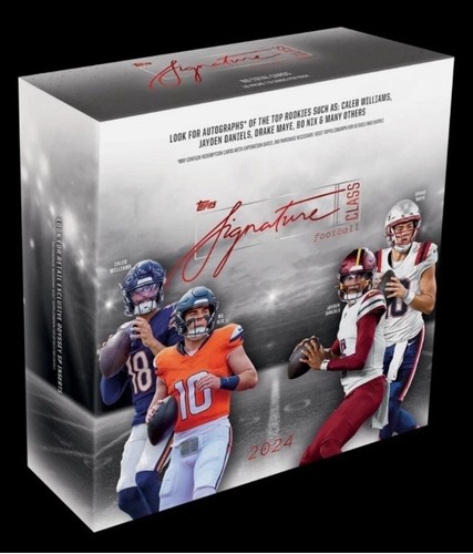 2024 TOPPS SIGNATURE CLASS MEGA BOX (80 Cards) Football Sealed QTY | eBay