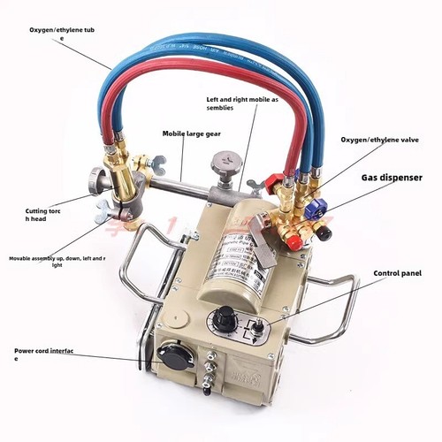 Manual Pipe Cutting Beveling Machine Torch Track Cutter Pipe Cutting ...