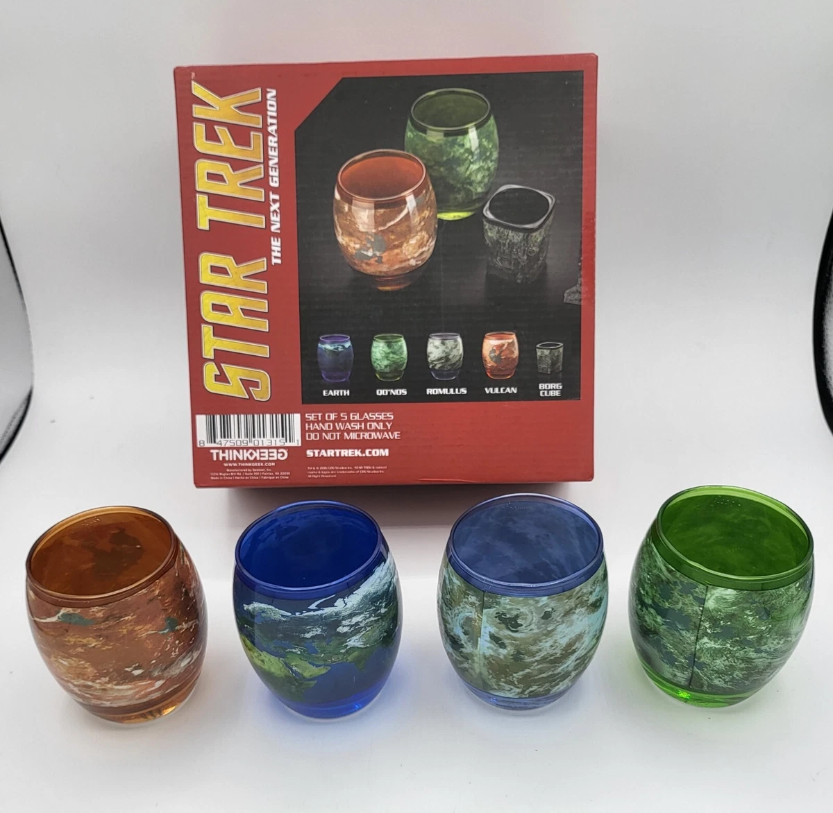 Solar System Glassware