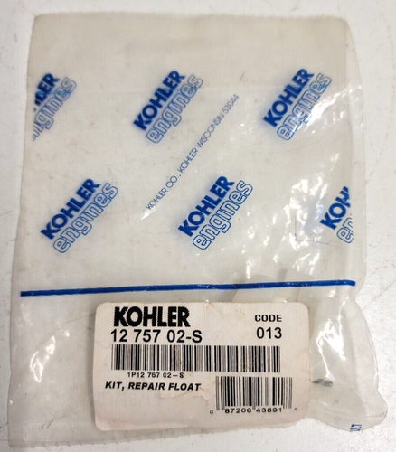 NEW - Genuine OEM Kohler 1275702S Float Repair Kit | eBay
