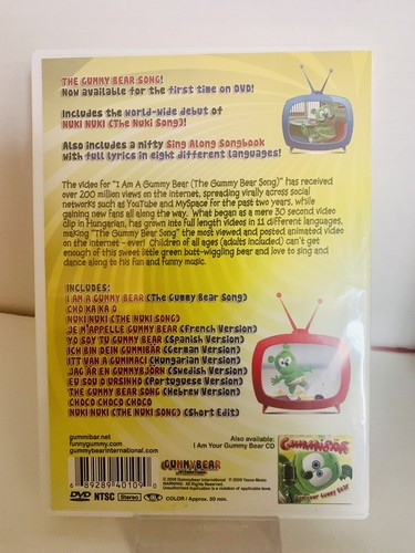Gummibär - I Am A Gummy Bear (DVD, 2009) for sale online | eBay
