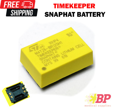 STMicroelectronics M4T28-BR12SH1 Timekeeper Snaphat Battery and Crystal ...