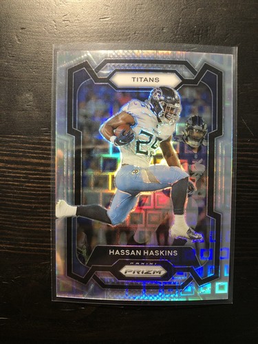 2023 Panini Prizm Hassan Haskins Titans Card #285 Pandora /400 PWE QTY ...