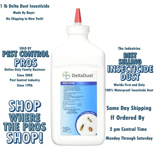 1 LB Delta Dust Pest INSECT Control Bed bugs Bees Wasp Ants NO Ship to ...