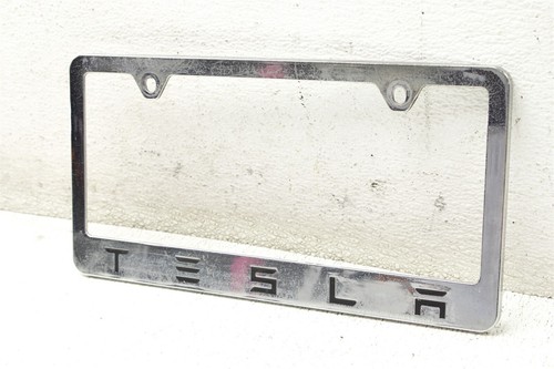 2017-2020 Tesla Model 3 License Plate Stainless Steel Frame Assembly ...