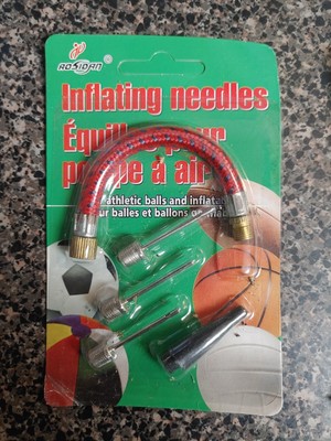 Inflating Needles Air Pin Pump Sports Balls Soccer Basketball Football ...