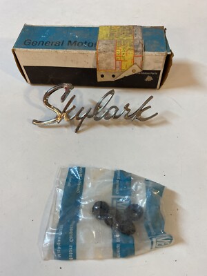 GM 9633301 1975 1976 1977 1978 1979 SKYLARK NAMEPLATE NOS GM Buick ...