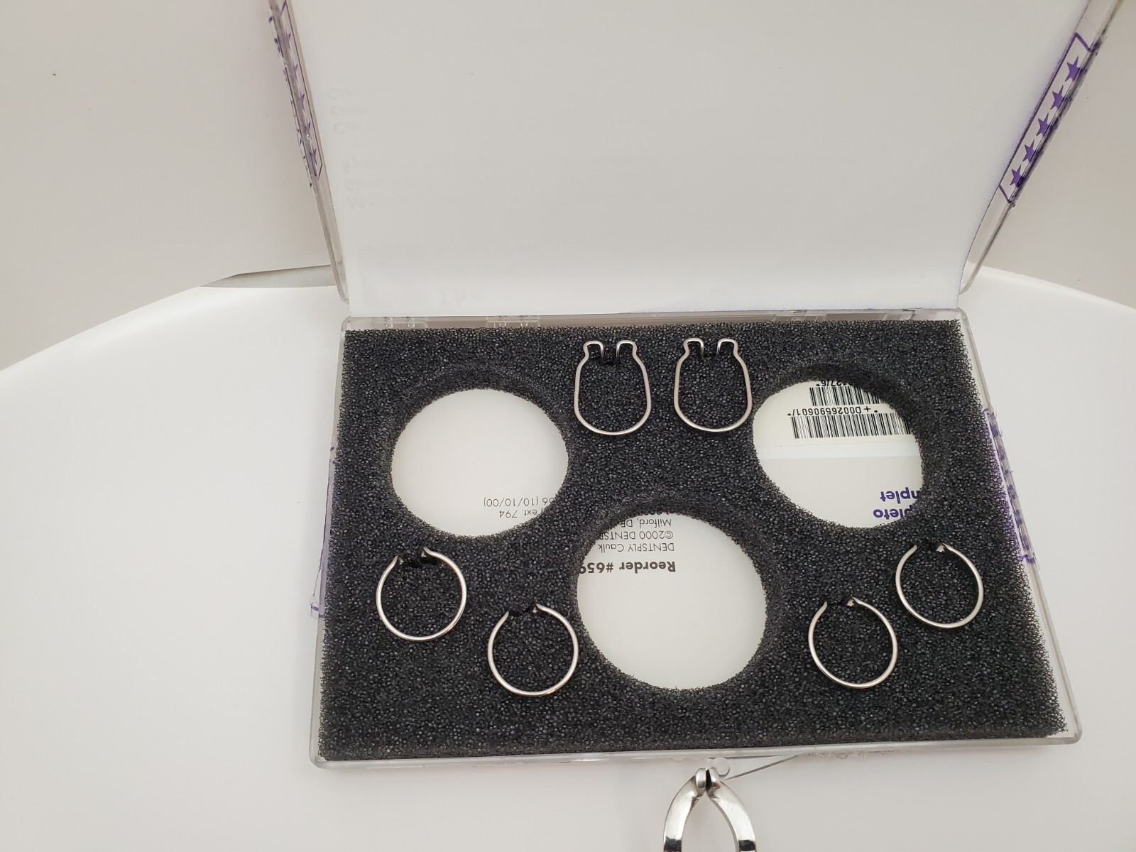 Lot of (4) Dental Garrison Matrix ring placement forceps G101 & 1 Trio ...