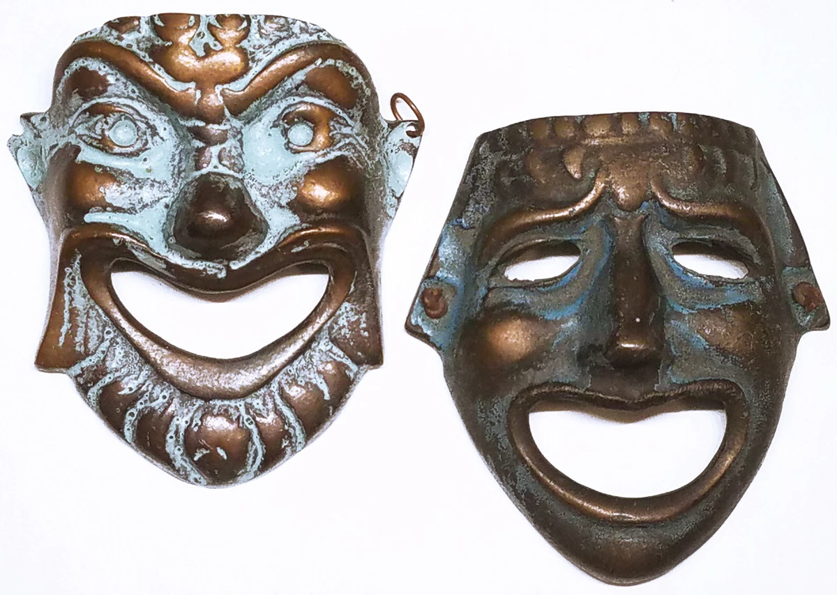 Greek Comedy And Tragedy Mask