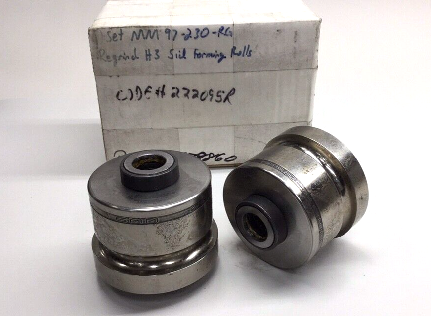 Roller MM97-230-RG Forming Rolls 16MM H3 Regrind (Set of 2 pieces) 3/4 ...