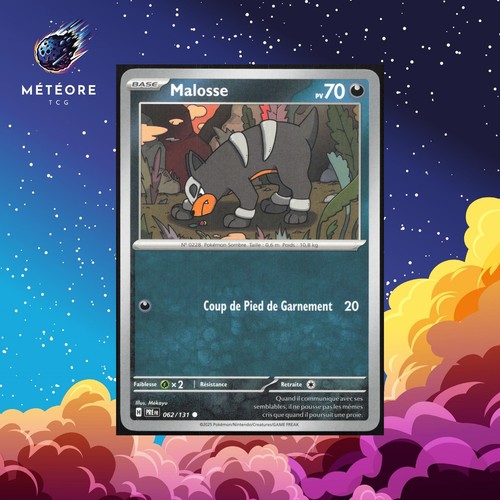 Carte Pokémon Malosse 062/131 Évolutions Prismatiques Français | eBay