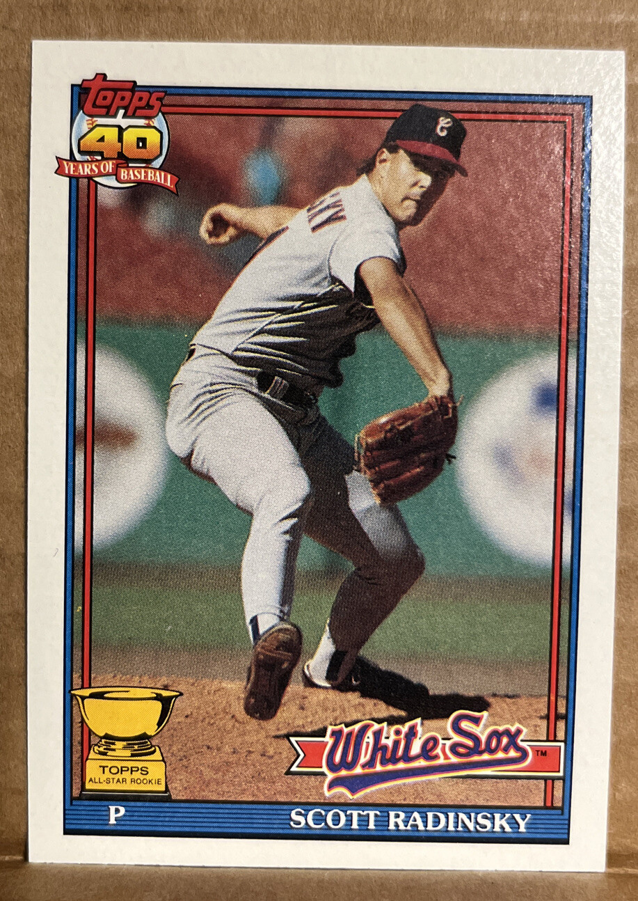 Scott Radinsky 1991 Topps Baseball Card #299 Chicago White Sox | eBay