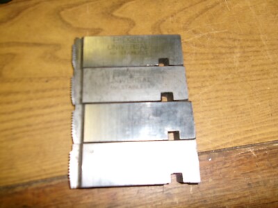 RIGID THREADING MACHINE CHASERS 1/2-3/4 HSS FOR STAINLESS STEEL SET OF ...