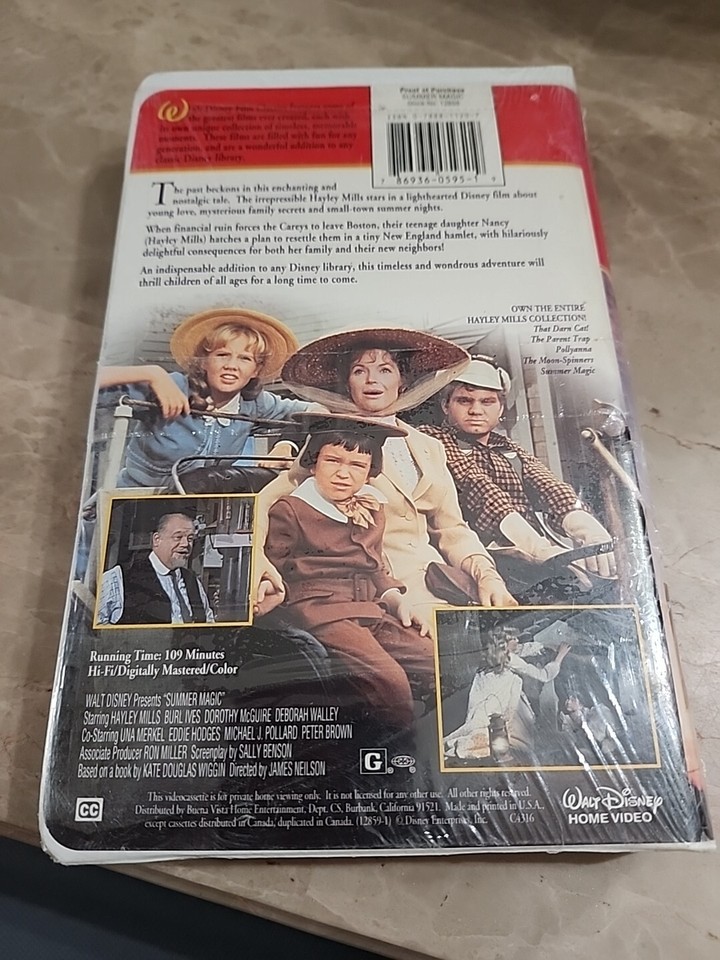 Summer Magic (VHS, 1998, The Hayley Mills Collection) 786936059519 | eBay