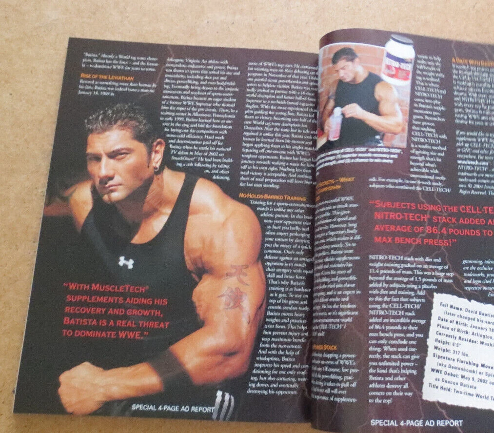 Batista Bodybuilding Workout