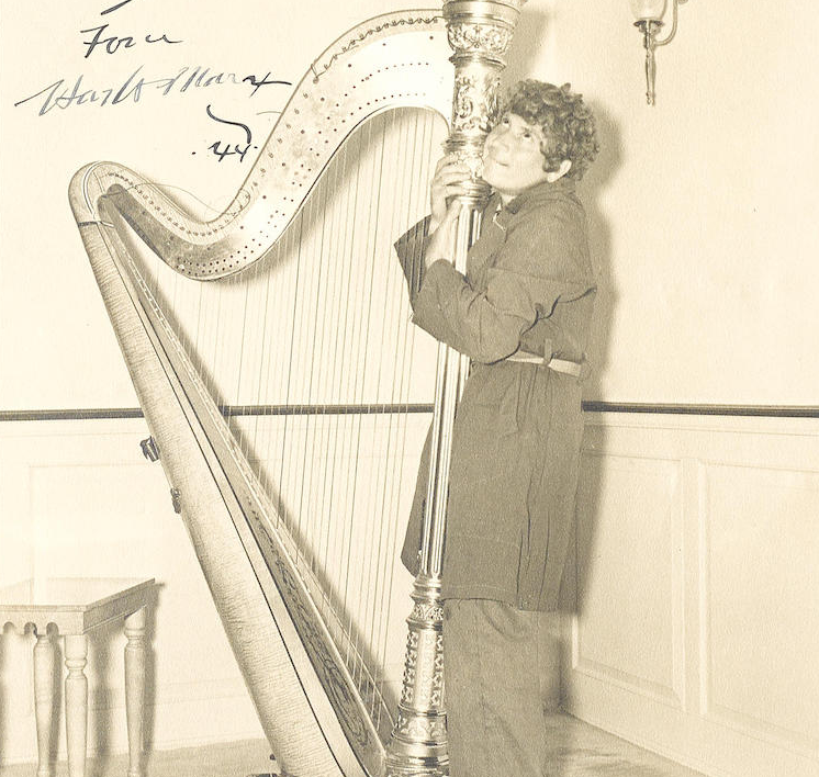 HARPO MARX Signed Photograph - Comedy Film Actor MARX BROTHERS ...