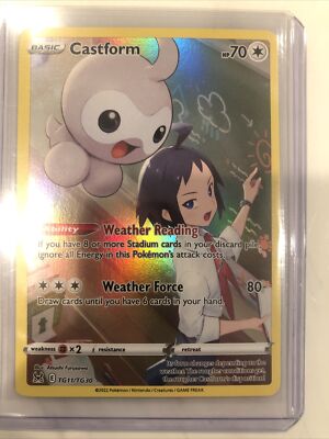 Pokemon Card: Castform Full Art TG11/TG30 | eBay