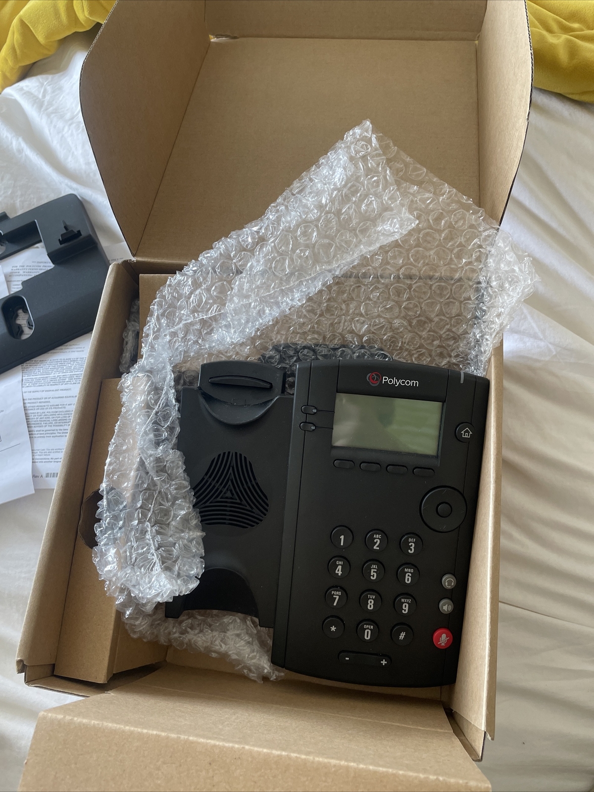 Polycom VVX 101 Wired Handset 1lines LCD Black IP Phone for sale online ...