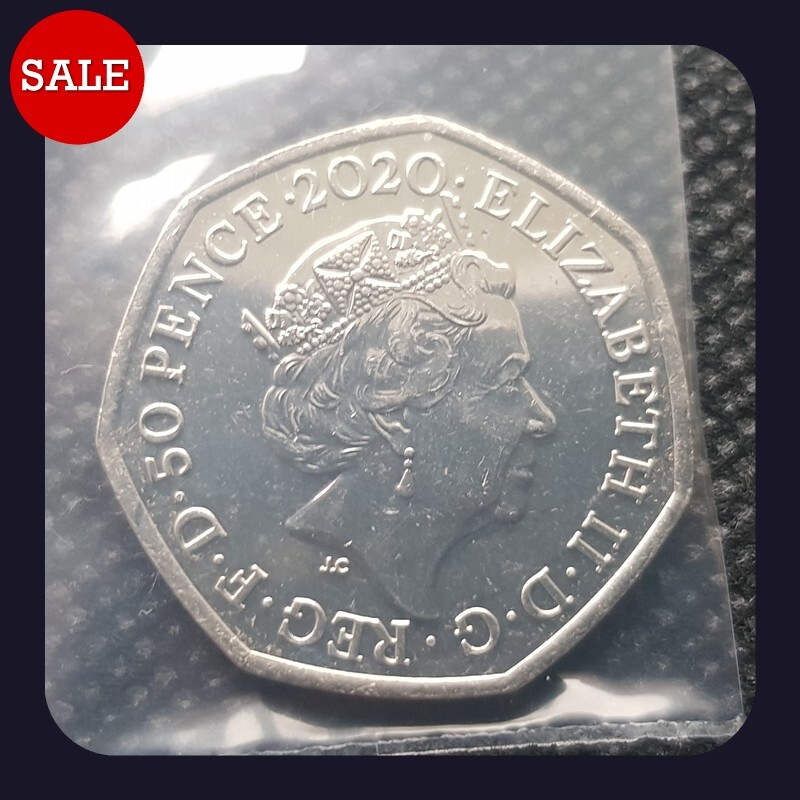 2020 Royal Mint UNC Brexit 50p Decimal Coin - Peace, prosperity and ...