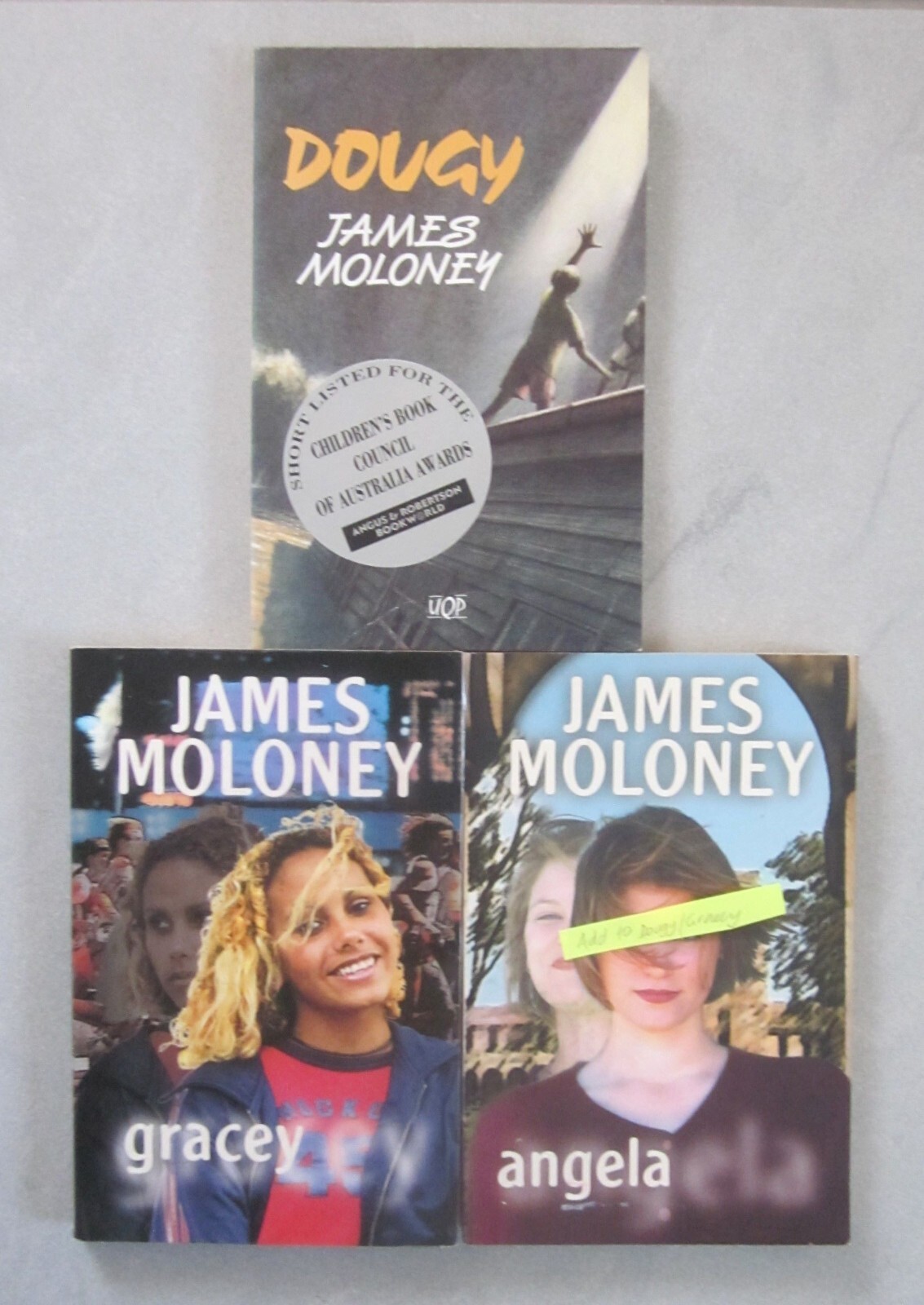 Gracey Trilogy DOUGY / GRACEY / ANGELA James Moloney ~ PB x 3 ...