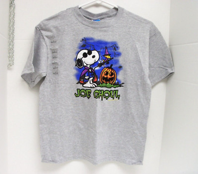 SNOOPY JOE GHOUL HALLOWEEN YOUTH LARGE 100% HEAVY COTTON T-SHIRT ...