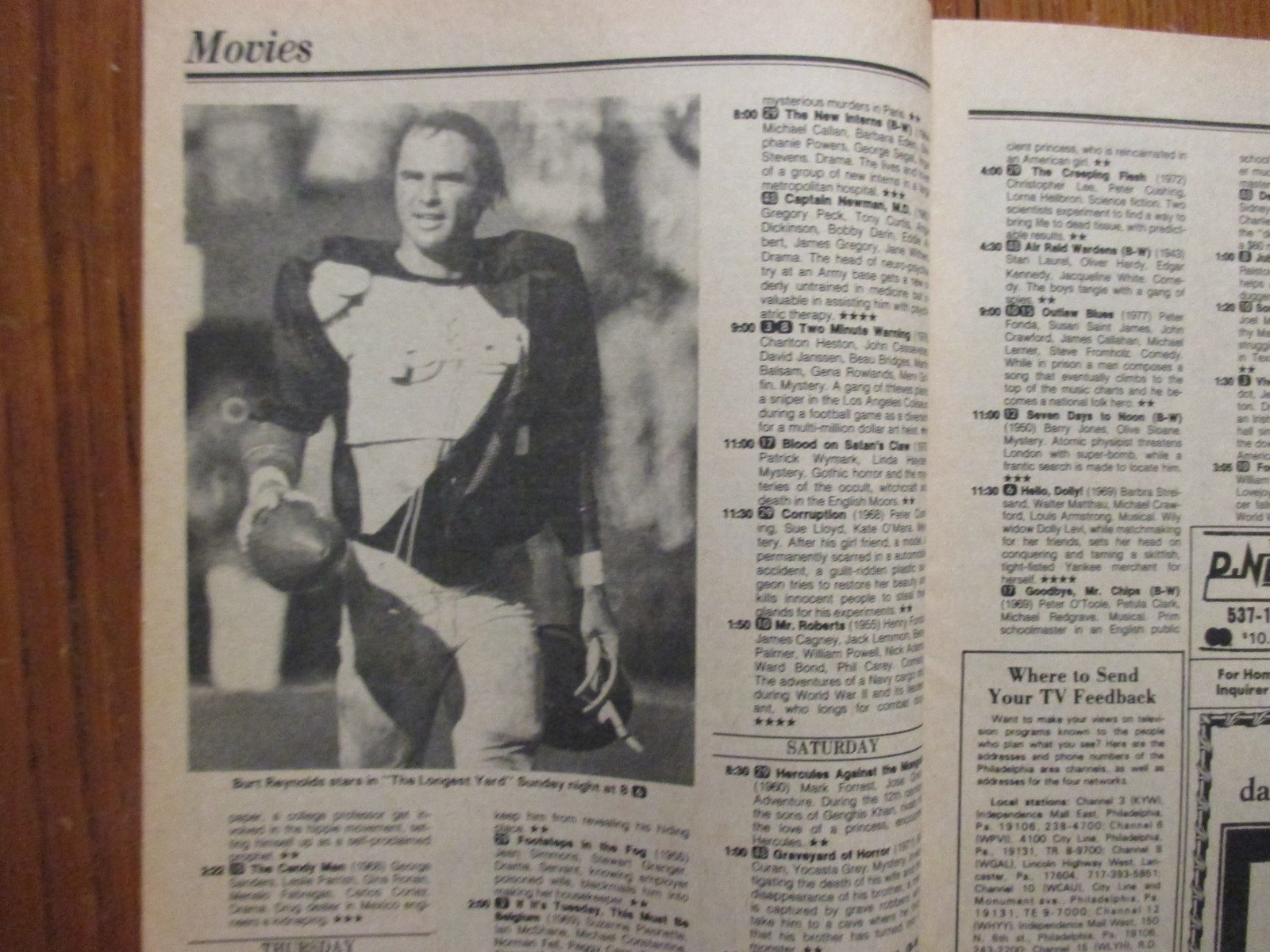 Jan. 6, 1980 Philadelphia Inquirer TV Magaz(RENNY TEMPLE/WENDY SCHAAL/L ...