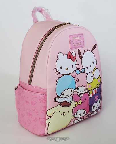 🚦Loungefly Sanrio Hello Kitty & Friends Stacked Mini Backpack - New! | eBay