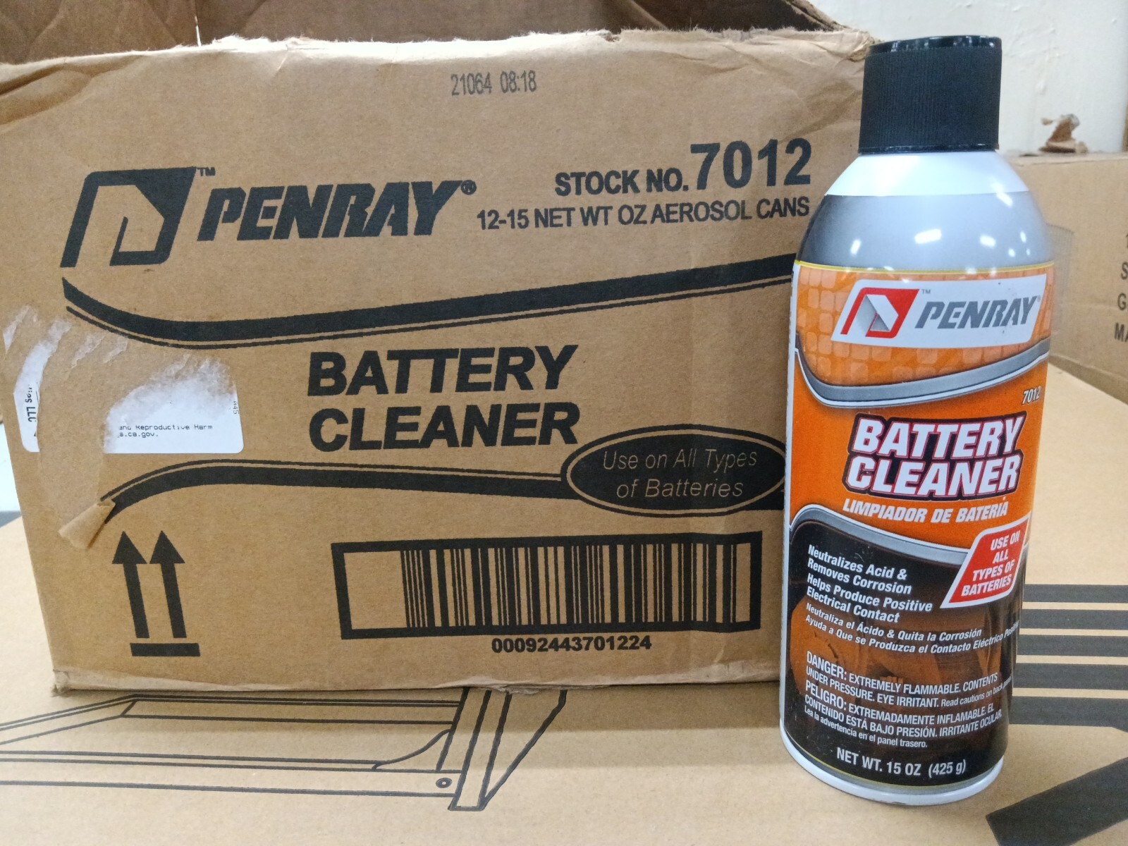 Case+of+12+Penray+7012+Battery+Cleaner+15oz+.+9132 for sale online | eBay