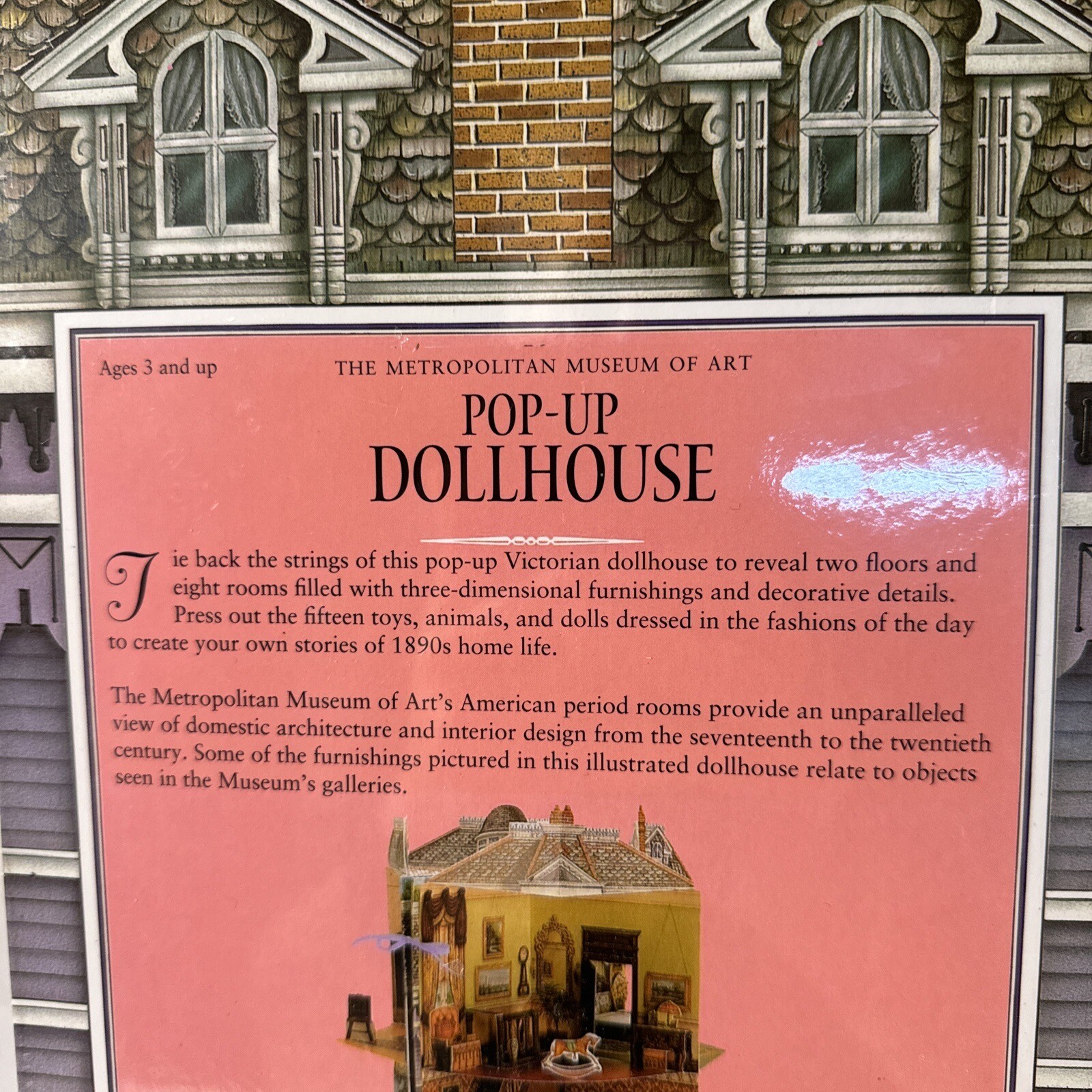Metropolitan+Museum+of+Art+Pop+up+Dollhouse+Book+3d+Victorian+1998 for ...
