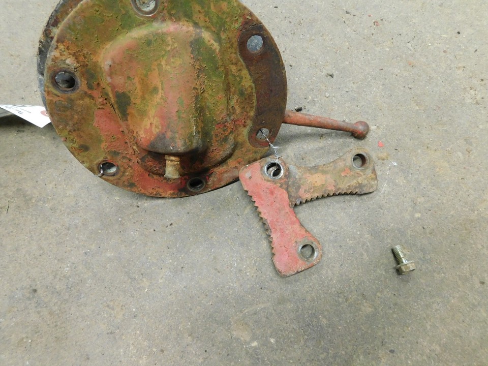 Ford 8N Tractor, Right and Left Rear Covers with PTO Lever, Tag #8826 ...