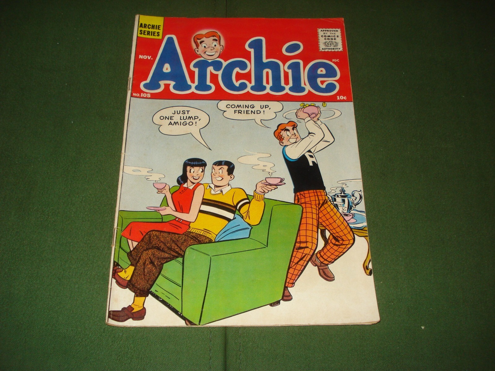 ARCHIE COMICS #105 , 1959, HIGHER GRADE, L@@K, SILVER AGE | eBay