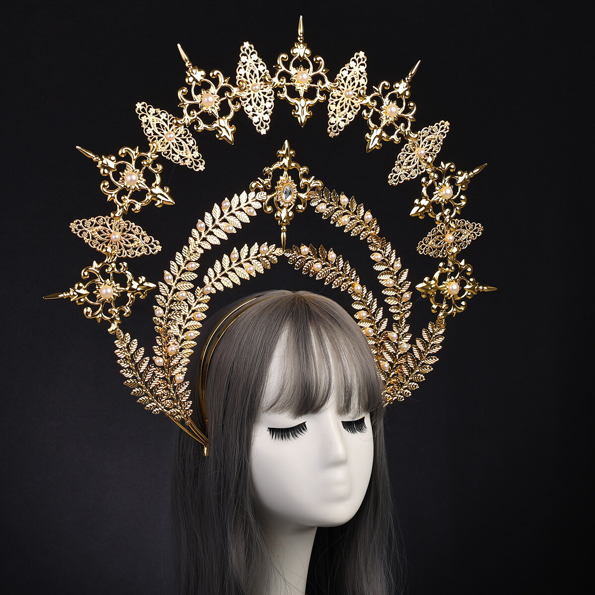 Golden Halo Crown