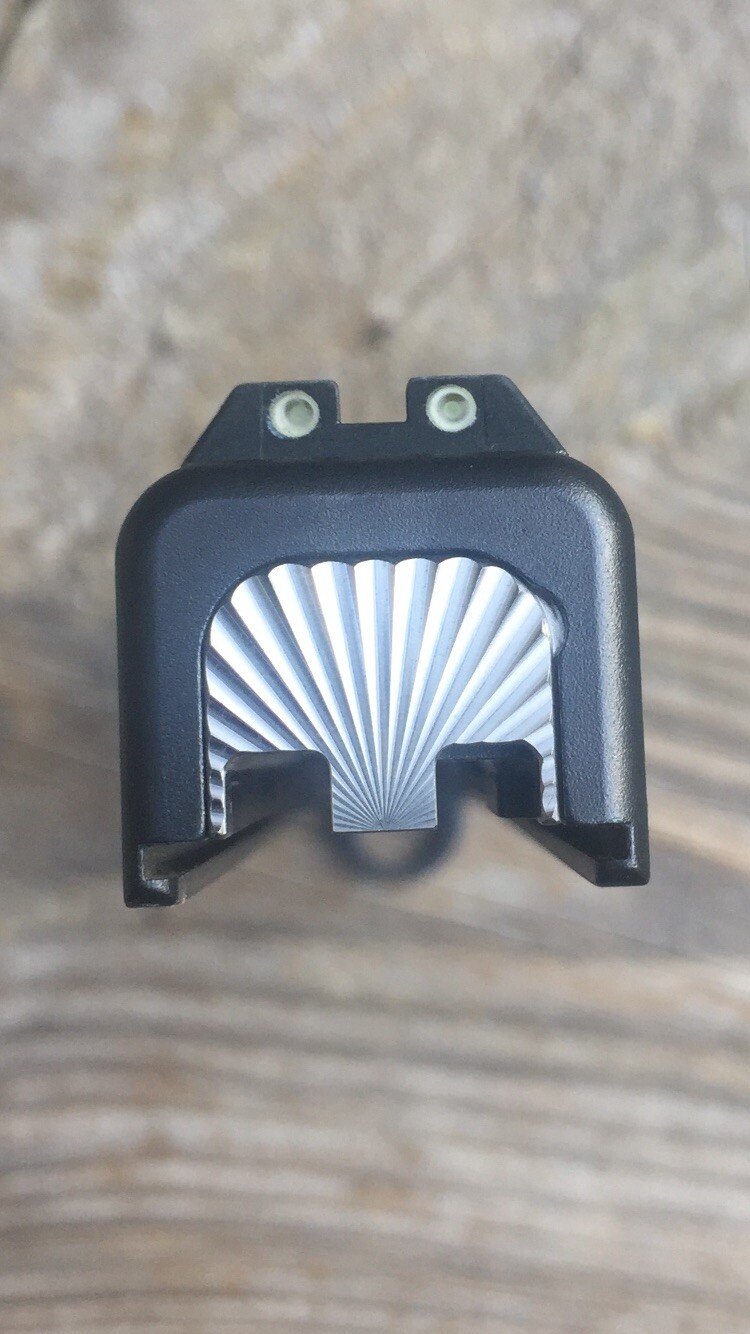 TITANIUM Glock Gen 1-5 Billet Backplate, Slide Plate CNC Machined | eBay