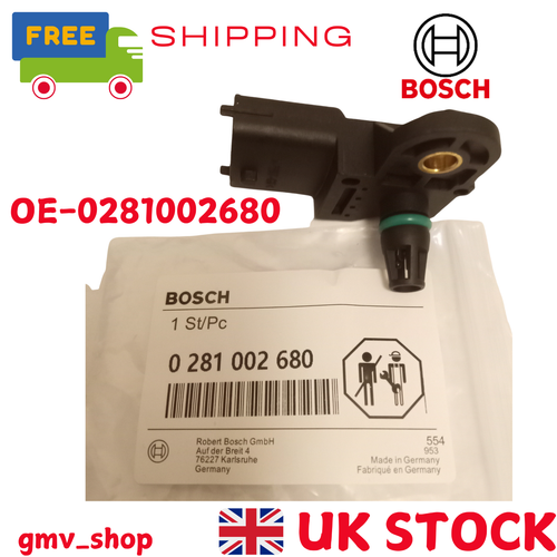 MAP Sensor Manifold Absolute Air Pressure 0281002680 | eBay UK