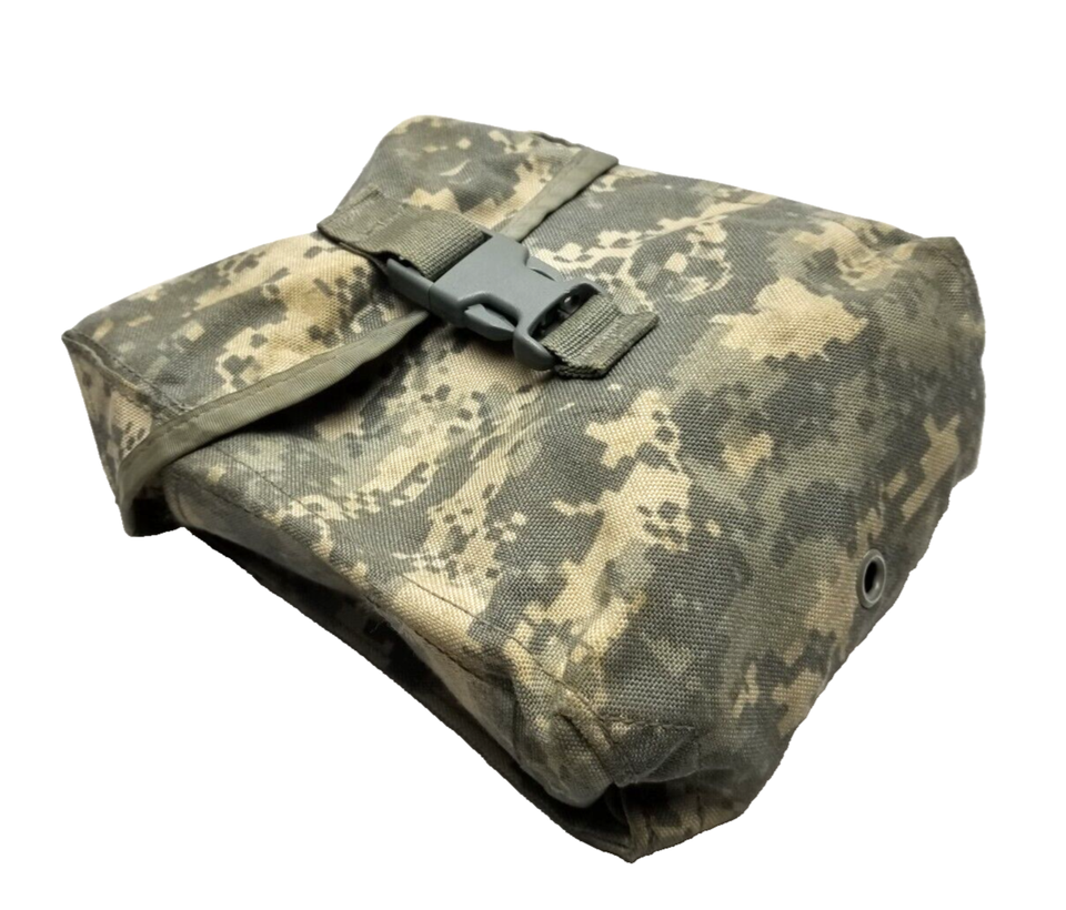 US ARMY MILITARY ISSUE ACU MOLLE 200 ROUND SAW AMMO POUCH GP FIRST AID ...