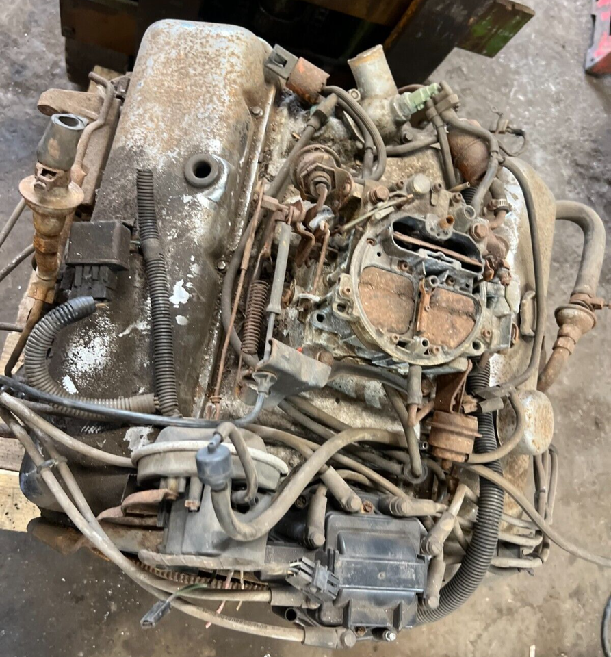 88 CHEVY 454 ENGINE ASSEMBLY 4 BOLT MAIN MOTOR 14015445 NEEDS REBUILD ...
