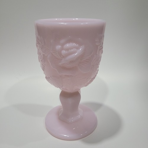 Madonna Inn Goblet Madonna Rose Pattern Tuscan Crown Opaque Pink 9oz | eBay